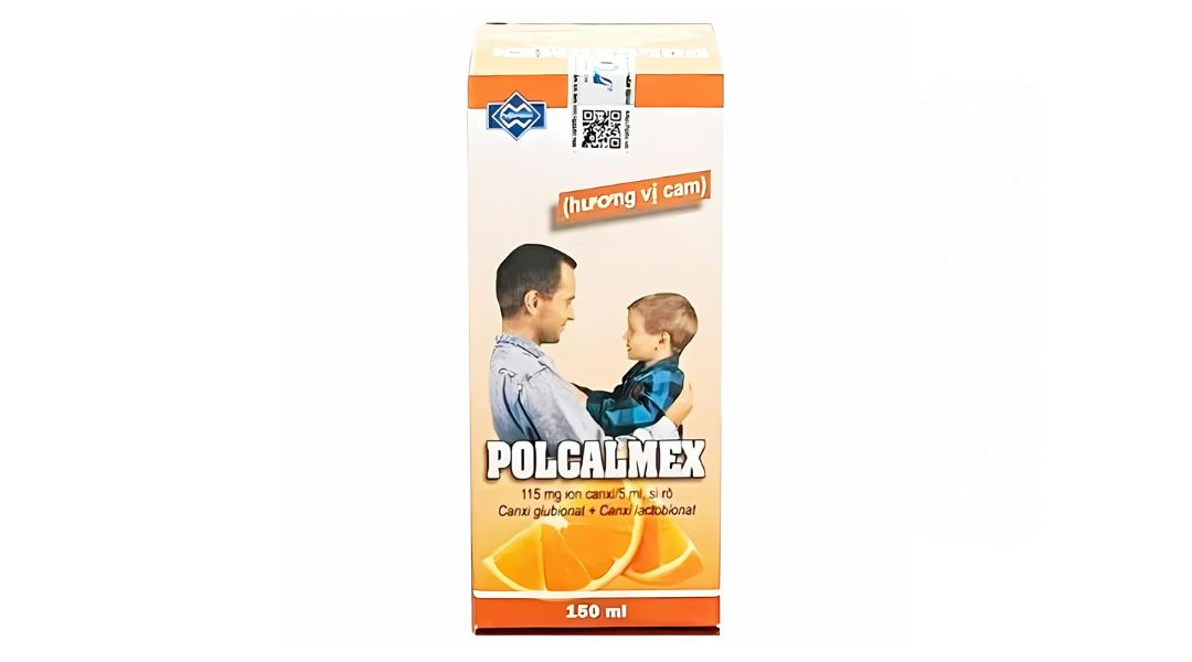 Siro Polcalmex Polfarmex vị cam bổ sung Canxi chai 150ml - 08/2024 ...