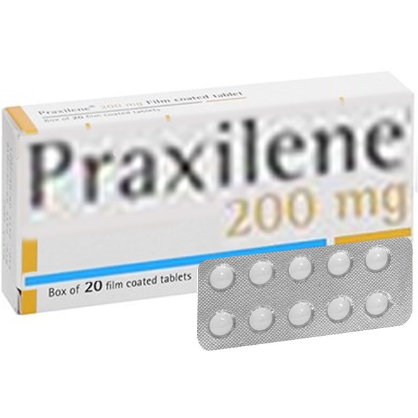 Praxilene 200mg trị đau do tắc động mạch (2 vỉ x 10 viên) - 09/2024 ...