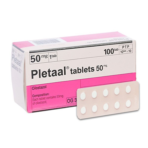 Pletaal Tablets 50mg trị thiếu máu cục bộ (10 vỉ x 10 viên) - 09/2024 ...