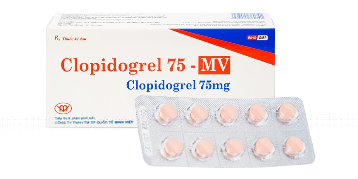 Clopidogrel 75 - MV giảm hay dự phòng huyết khối do xơ vữa động mạch (3 vỉ x 10 viên) - 08/2024 ...