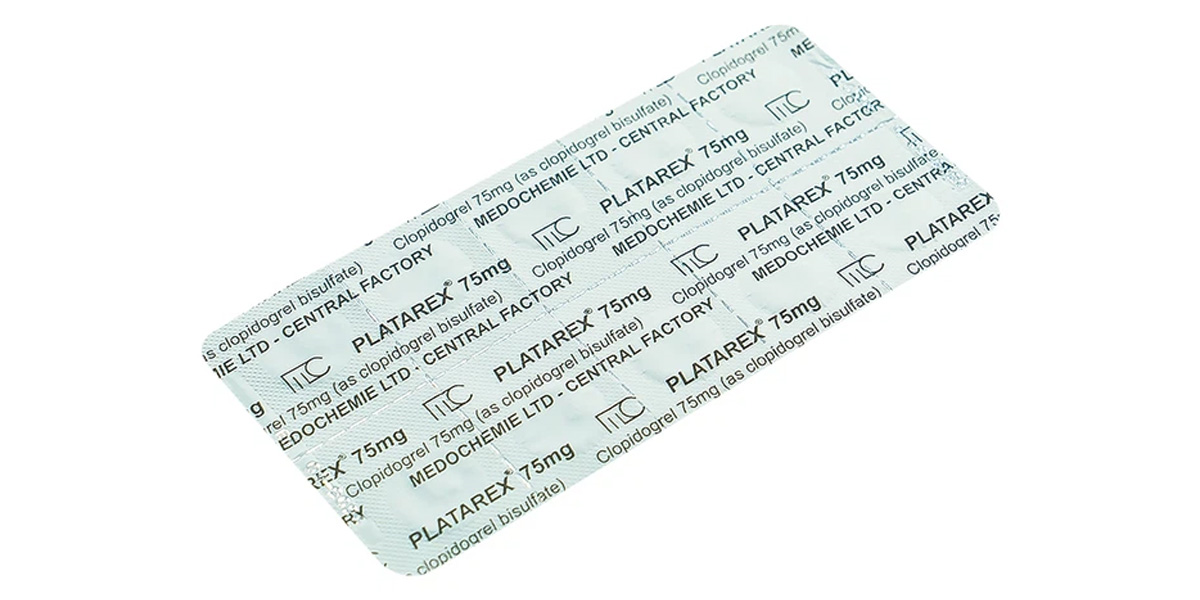 Platarex 75mg phòng ngừa các biến cố huyết khối động mạch (3 vỉ x 10 ...