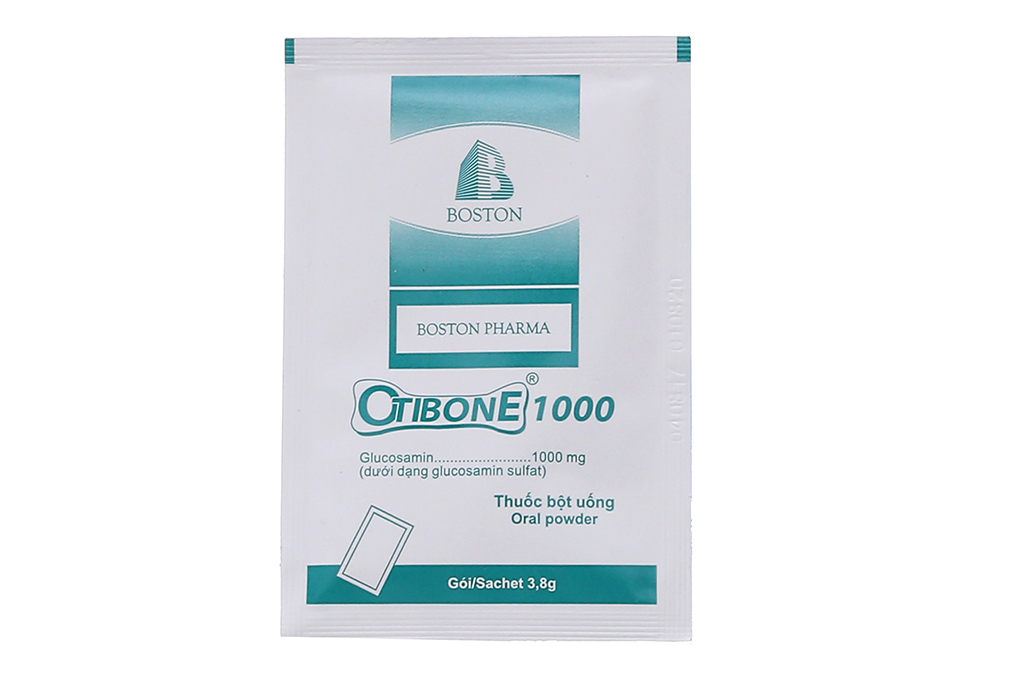 Otibone 1000mg hộp 30 gói thuốc bột pha điều trị thoái hóa khớp - 08/ ...