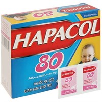 Thuốc Hapacol 80mg hộp 24 gói-Nhà thuốc An Khang