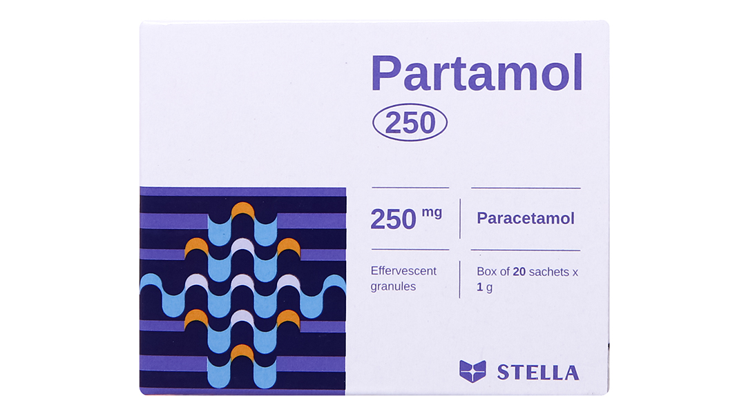 Thuốc Partamol 250mg 20 gói-Nhà thuốc An Khang