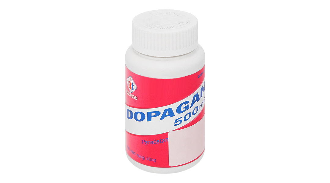 Dopagan 500mg giảm đau, hạ sốt chai 100 viên - 06/2024 ...