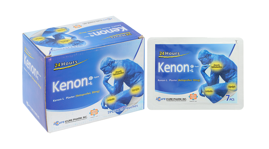 Cao dán Kenon-L 30mg giảm đau, kháng viêm cơ, khớp (20 gói x 7 miếng ...