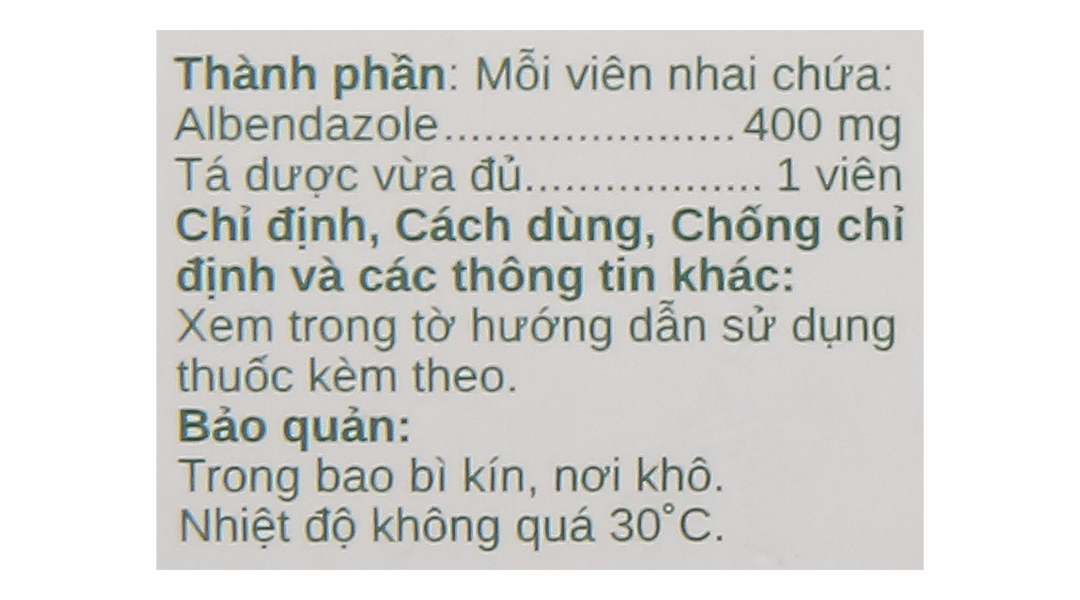 Azoltel Stella 400mg hộp 1 viên trị bệnh giun sán-Nhà thuốc An Khang