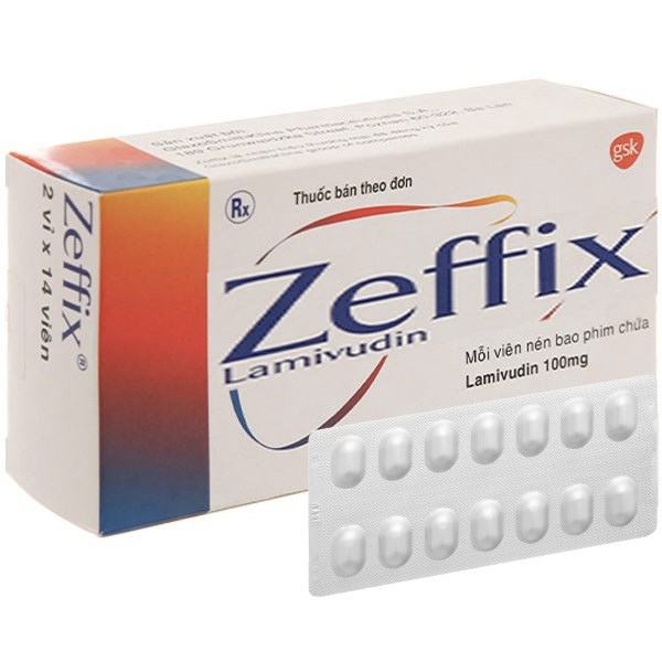 Zeffix 100mg thuốc kháng virus, trị viêm gan B (2 vỉ x 14 viên) - 11/ ...
