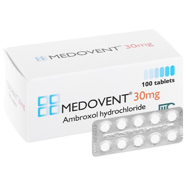 Medovent 30mg trị triệu chứng bệnh phế quản - phổi cấp và mạn tính (10 ...