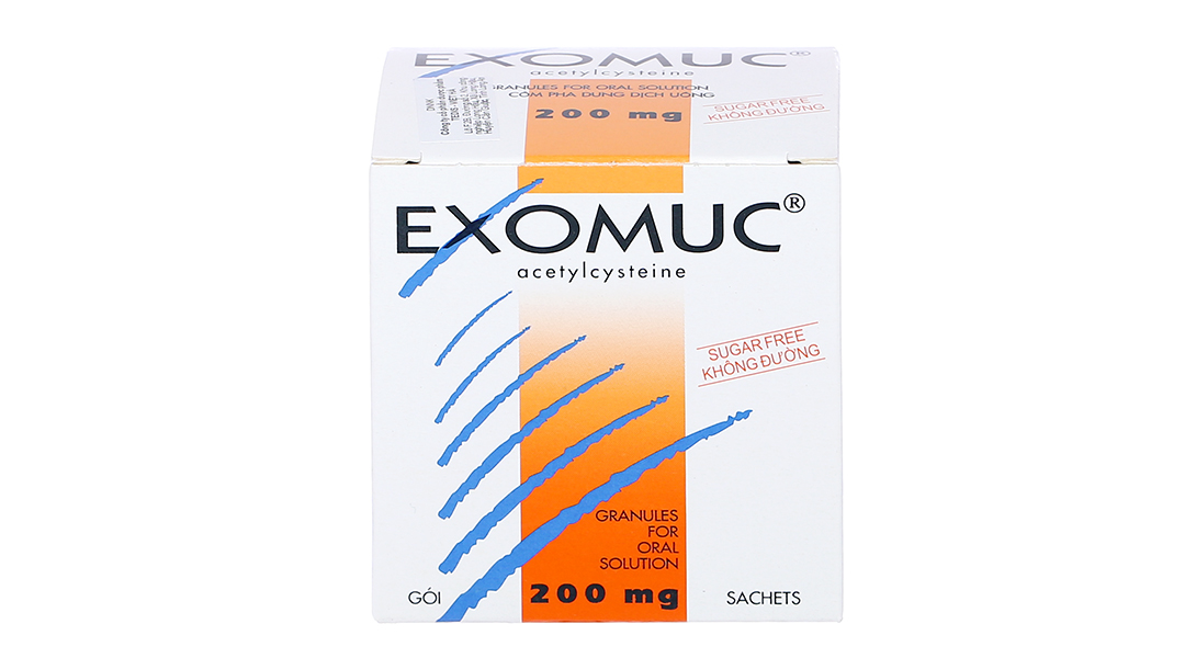 Thuốc Exomuc 200mg hộp 30 gói-Nhà thuốc An Khang