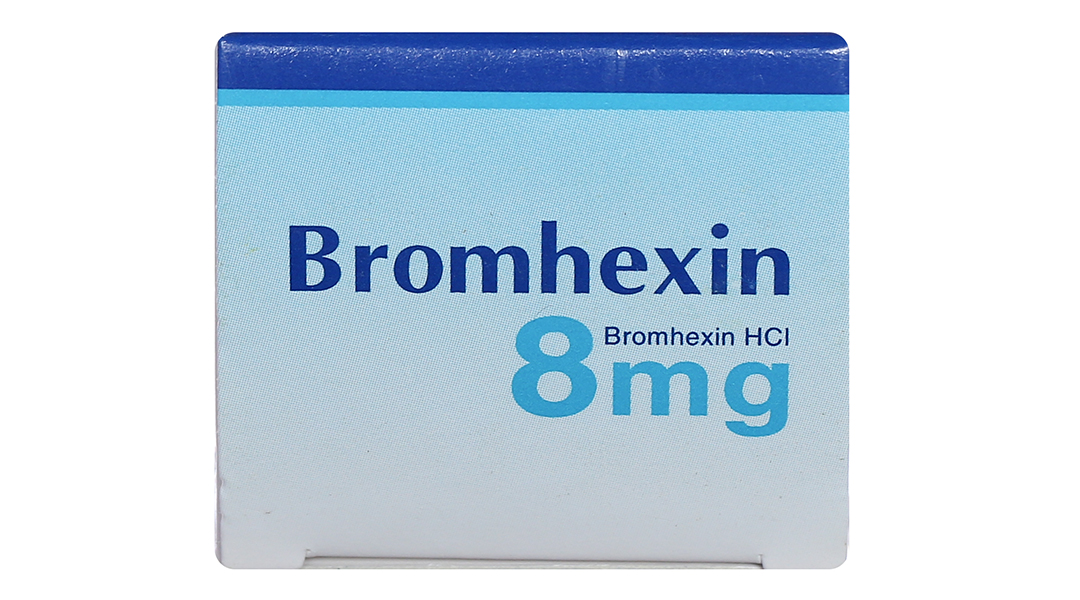 Bromhexin F.T Pharma 8mg tan đàm trong bệnh lý hô hấp (10 vỉ x 20 viên ...