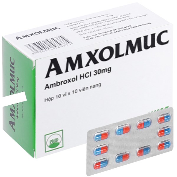 Eldosin Capsule 300mg loãng đàm trong bệnh lý hô hấp