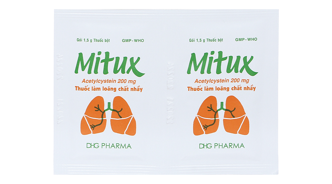 Thuốc Mitux 200mg hộp 24 gói-Nhà thuốc An Khang