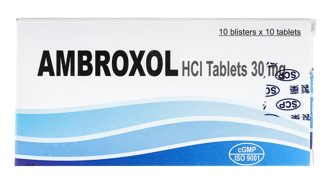 Ambroxol HCl Tablets 30mg long đờm, tiêu nhầy, trị bệnh đường hô hấp ...