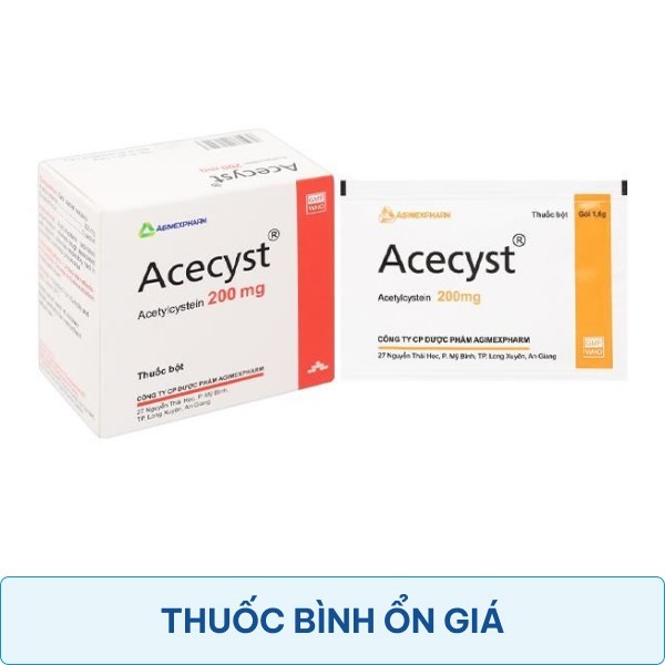 Thuốc bột Mitux 200mg làm tan đàm trong bệnh lý hô hấp (24 gói x 1.5g ...