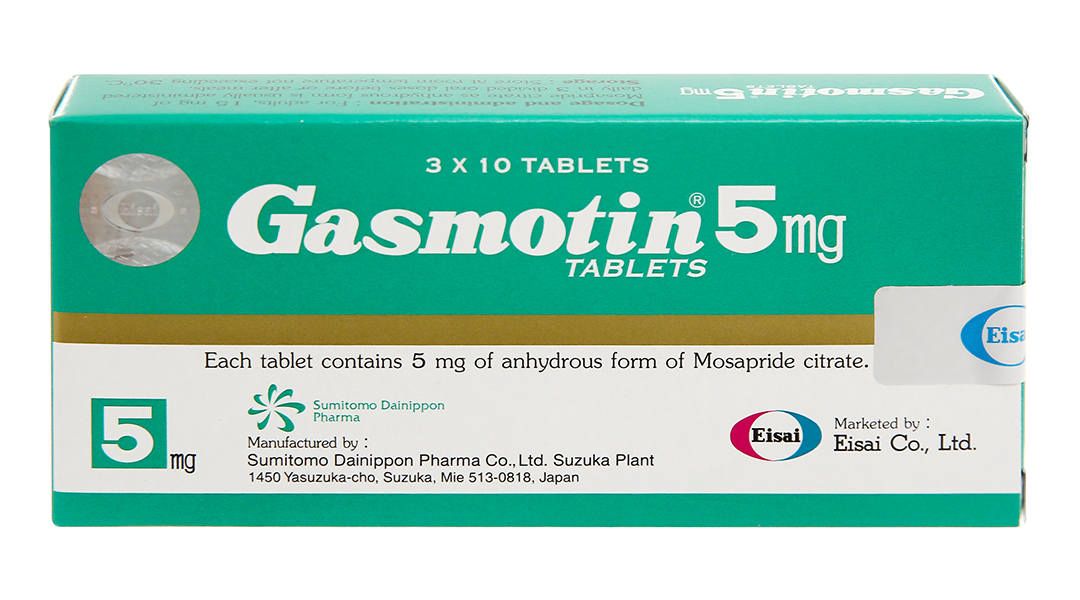 Thuốc Gasmotin 5mg hộp 30 viên-Nhà thuốc An Khang