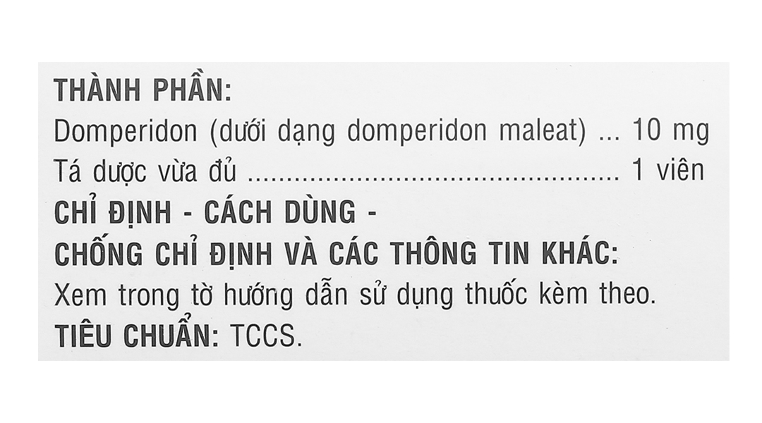 Thuốc Modom's 10mg hộp 100 viên-Nhà thuốc An Khang