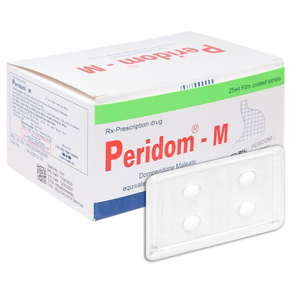 Thuốc Motilium-M 10mg trị triệu chứng nôn và buồn nôn (10 vỉ x 10 viên ...