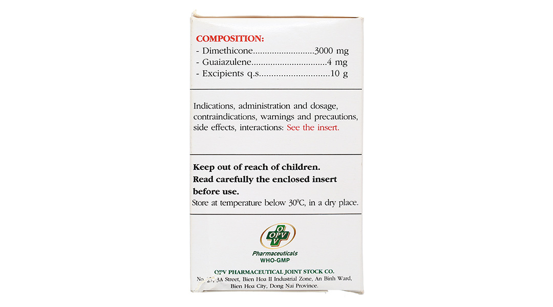 Gel uống Pepsia trị chứng đầy hơi, ợ nóng (30 gói x 10g) - 08/2024 ...