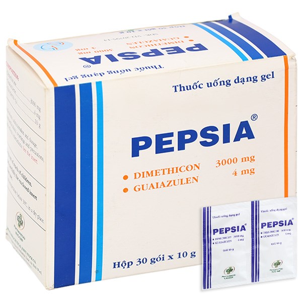 Gel uống Pepsia trị chứng đầy hơi, ợ nóng (30 gói x 10g) - 11/2024 ...