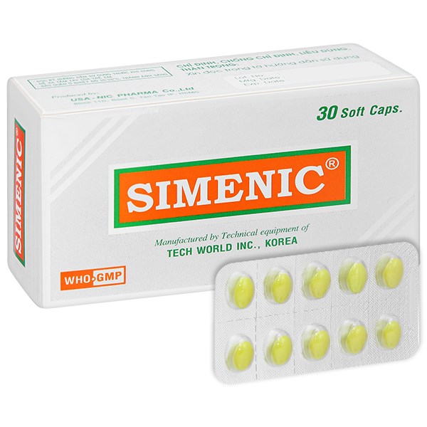 Thuốc Simenic trị chứng đau do rối loạn tiêu hóa, đường mật - 10/2024 ...
