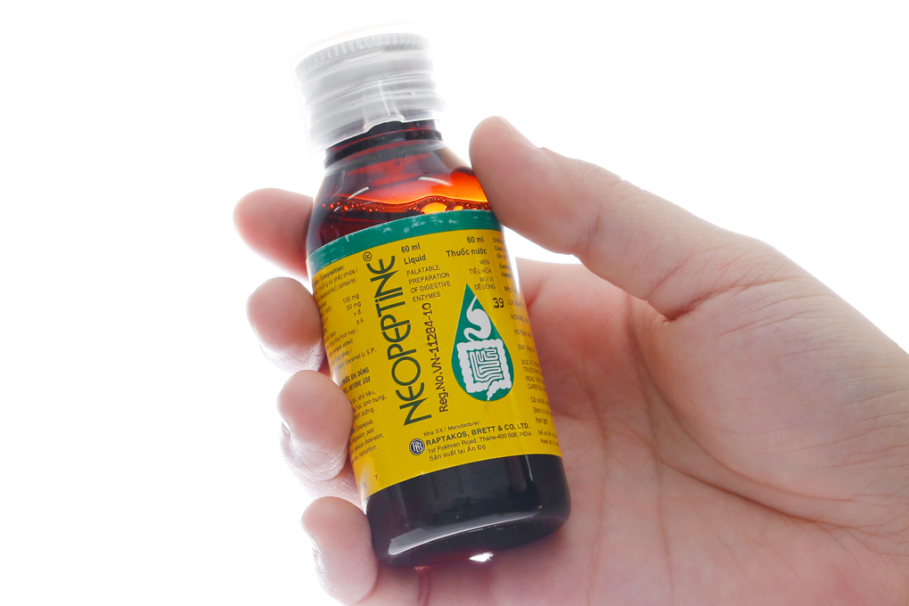 Men tiêu hóa Neopeptine siro chai 60ml-Nhà thuốc An Khang