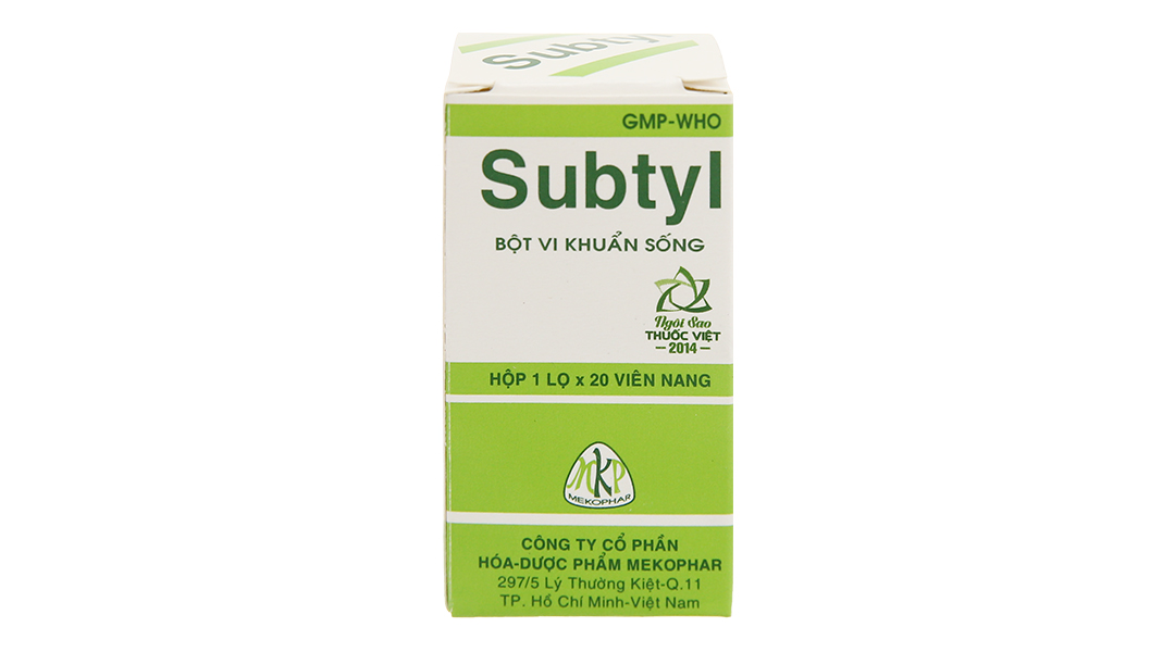 Men vi sinh Subtyl lọ 20 viên-Nhà thuốc An Khang
