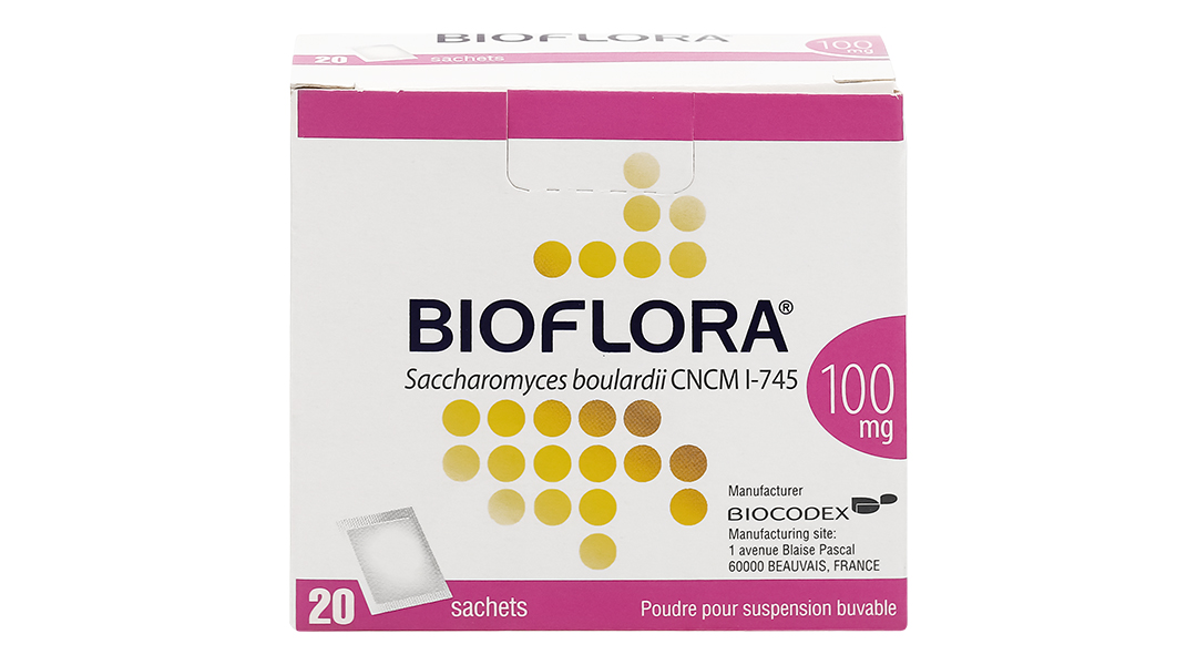 Thuốc Bioflora 100mg hộp 20 gói-Nhà thuốc An Khang