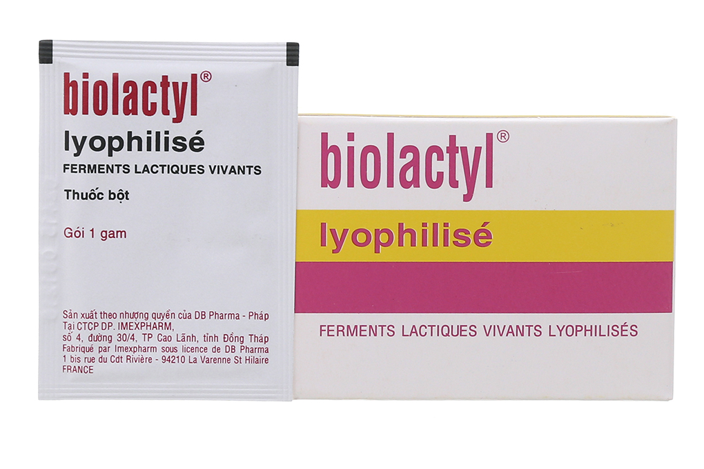 Thuốc Biolactyl Lyophilise hộp 14 gói-Nhà thuốc An Khang