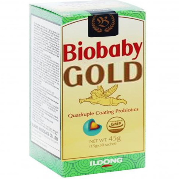 Biobaby Gold bổ sung lợi khuẩn, vitamin hộp 30 gói x 1.5g - 11/2024 ...