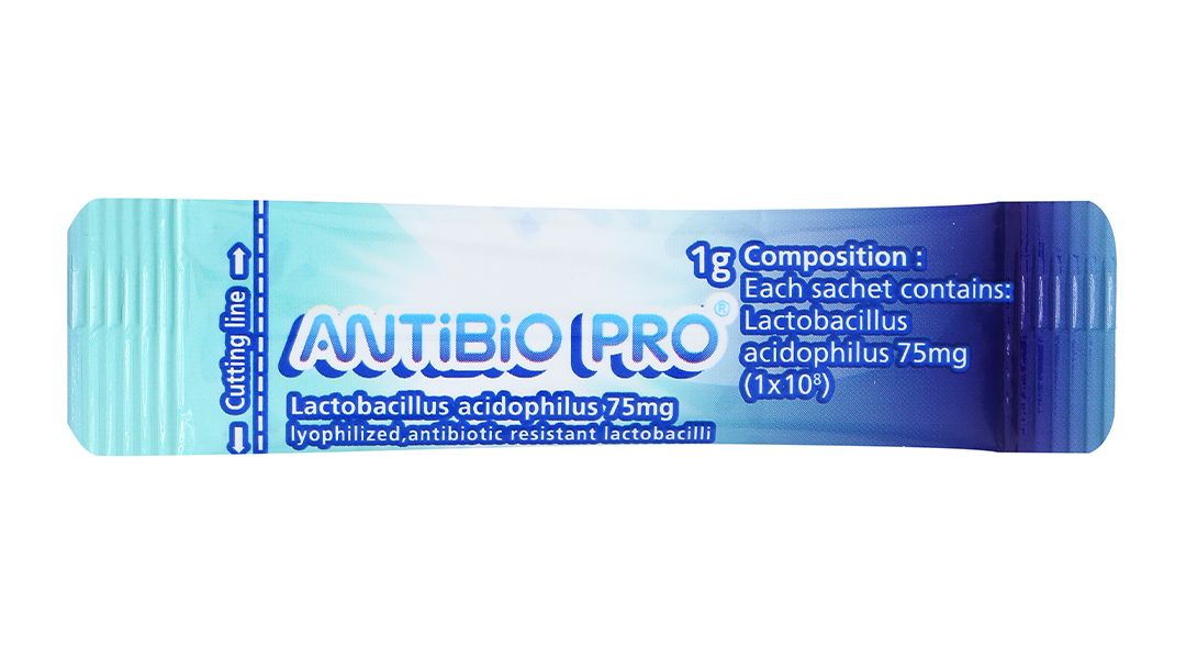 Men vi sinh Antibio Pro bổ sung lợi khuẩn hộp 20 gói x 1g - 08/2024 ...