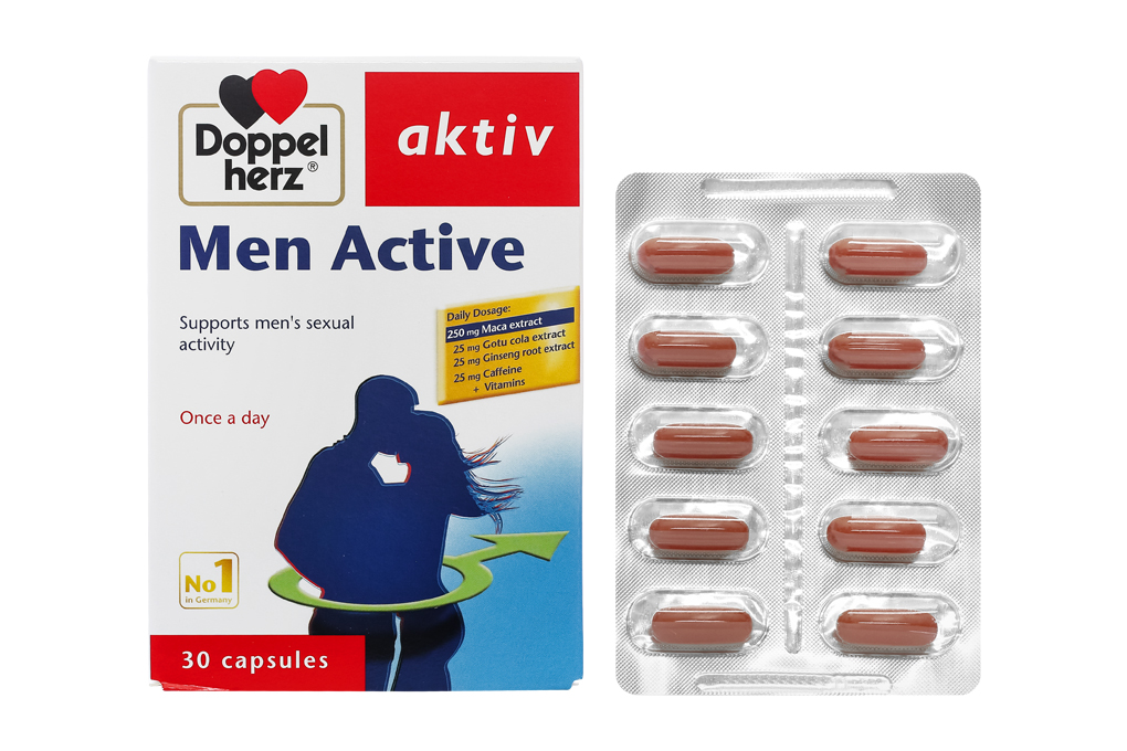 Men Active tăng cường sinh lực nam giới hộp 30 viên - 08/2024 ...