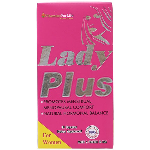 Lady Plus hỗ trợ giảm triệu chứng tiền mãn kinh chai 60 viên - 11/2025 ...