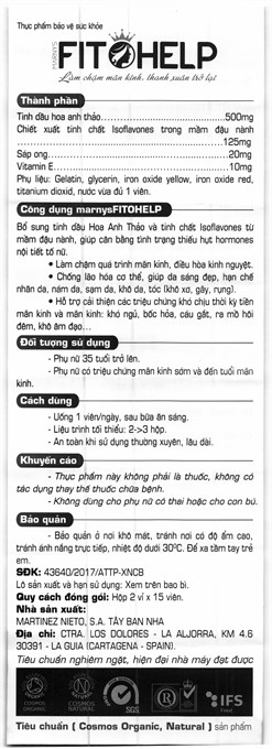 Fitohelp giúp cân bằng nội tiết tố nữ hộp 30 viên - 02/2023 ...
