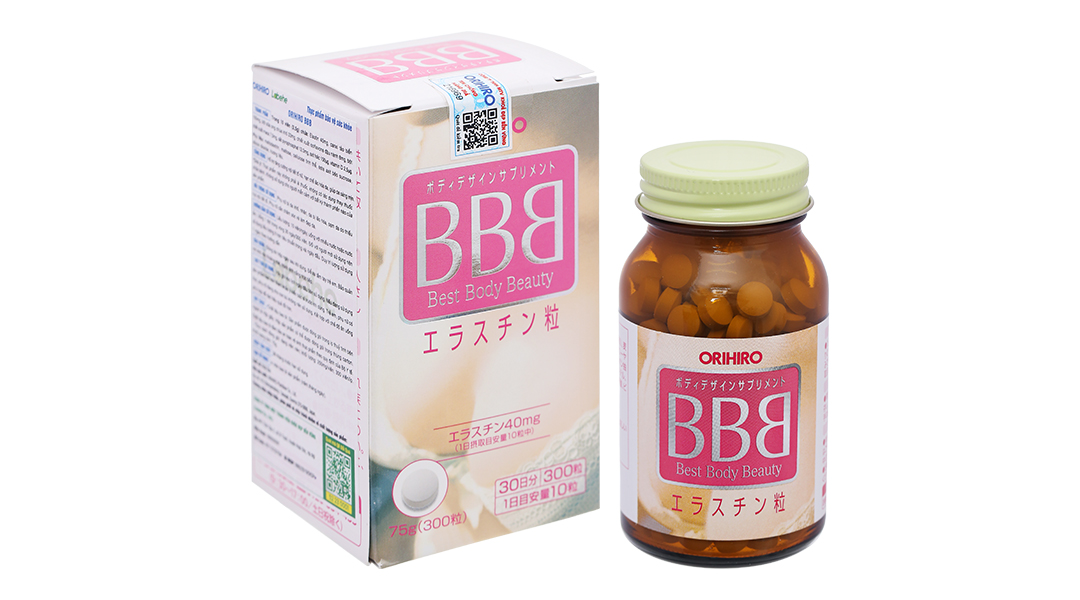Orihiro BBB hỗ trợ tăng kích thước vòng một, điều hòa nội tiết tố hộp ...