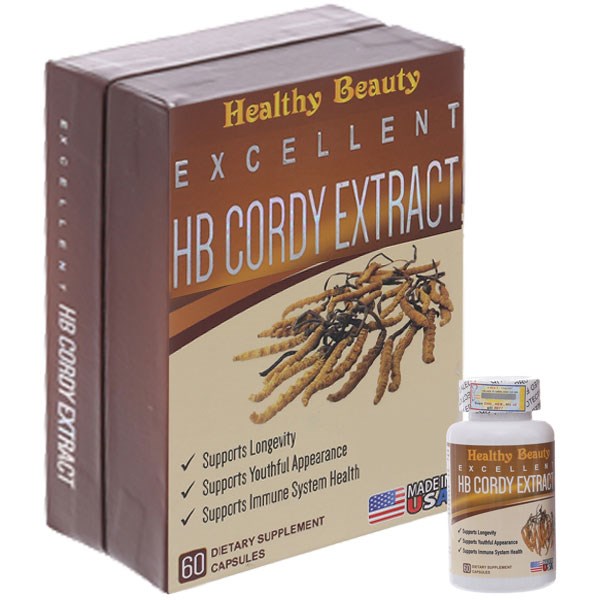 Hb Cordy Extract Hộp 60v - 05/2026 | nhathuocankhang.com