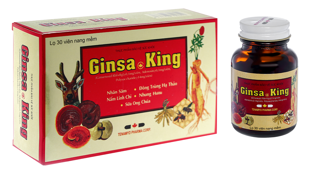 Ginsa King bồi bổ cơ thể, tăng đề kháng lọ 30 viên - 08/2024 ...