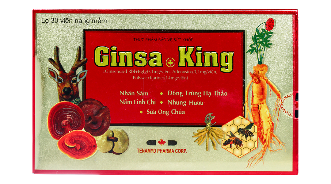 Ginsa King bồi bổ cơ thể, tăng đề kháng lọ 30 viên - 08/2024 ...