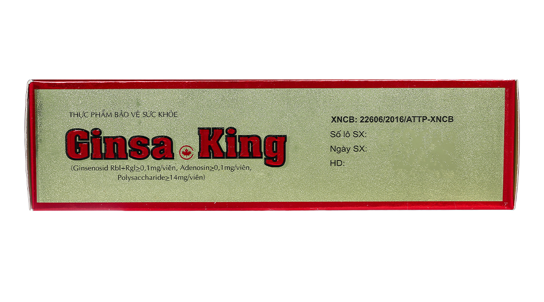 Ginsa King bồi bổ cơ thể, tăng đề kháng lọ 30 viên - 08/2024 ...