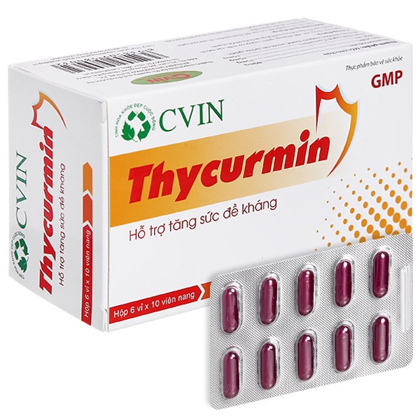 Cvin Thycurmin hỗ trợ tăng đề kháng (6 vỉ x 10 viên) giảm giá 15% - 11/ ...