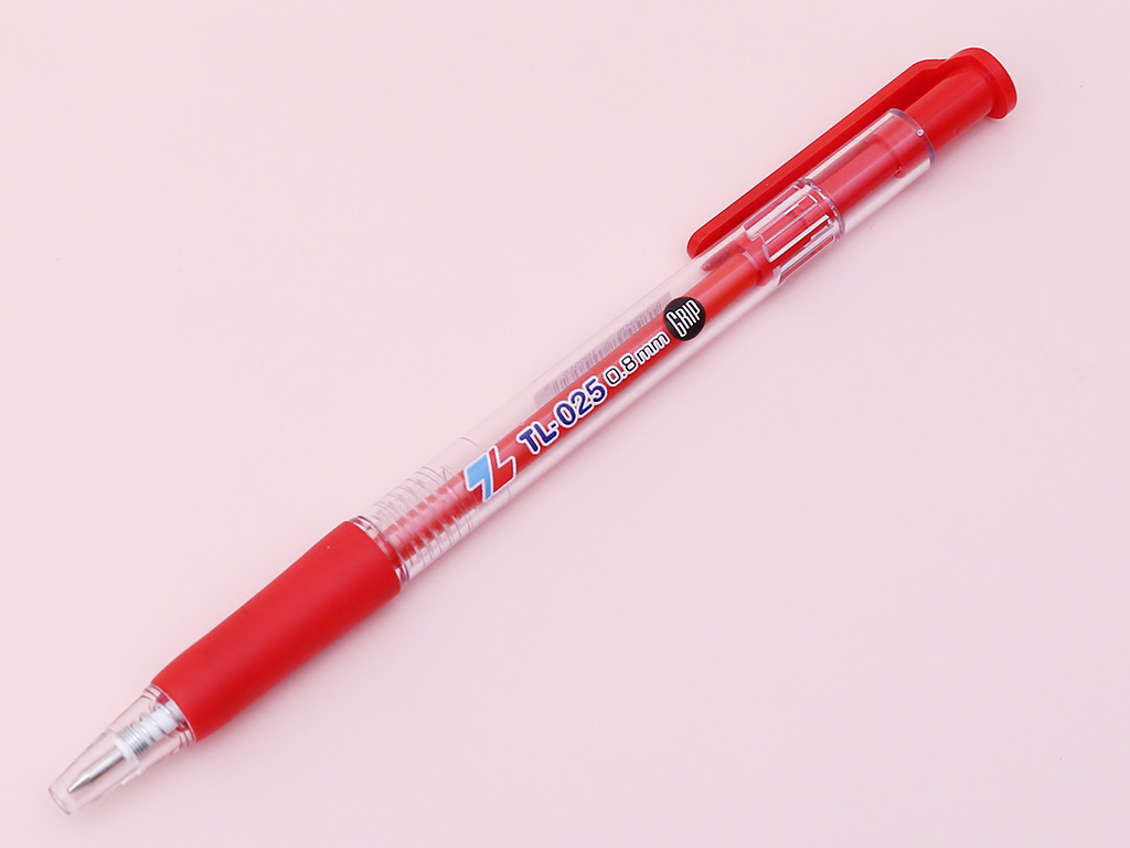 Bút bi Thiên Long TL-025 màu đỏ giá tốt tại Bách hoá XANH