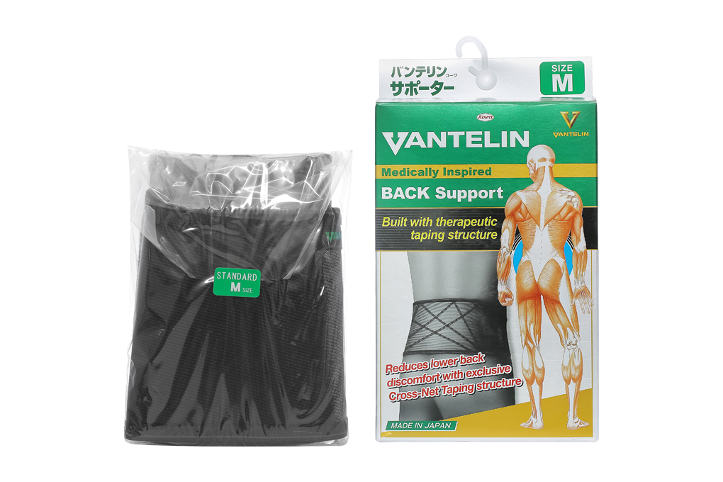 Đai bảo vệ cột sống Vantelin Back Support size M-Nhà thuốc An Khang