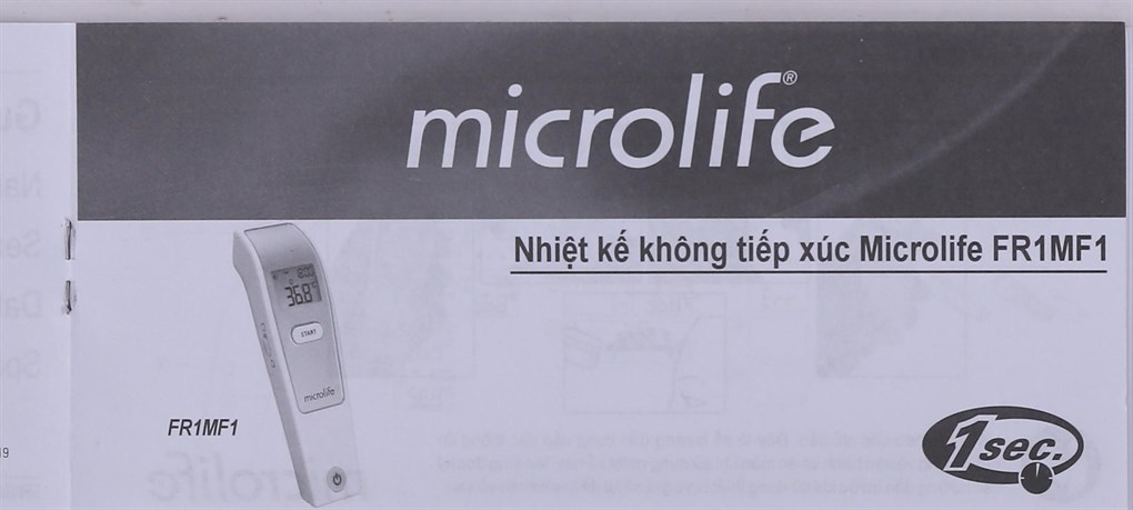 Nhiệt kế đo trán hồng ngoại Microlife FR1MF1-Nhà thuốc An Khang