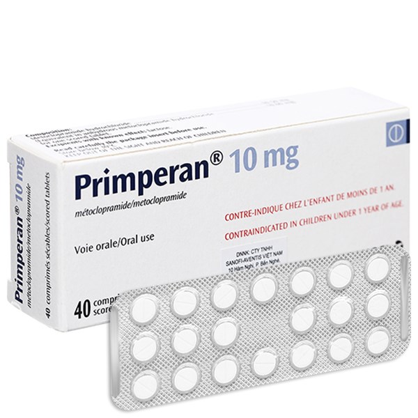 Thuốc Primperan 10mg trị triệu chứng nôn và buồn nôn - 11/2024 ...