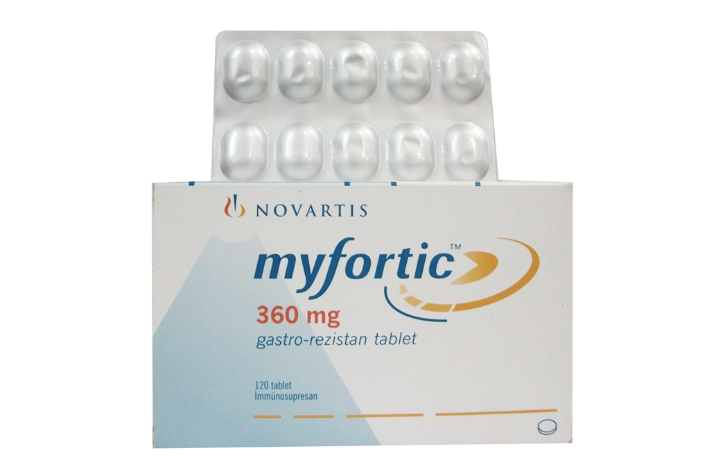 Myfortic 360mg dự phòng thải ghép (12 vỉ x 10 viên) - 07/2024 ...