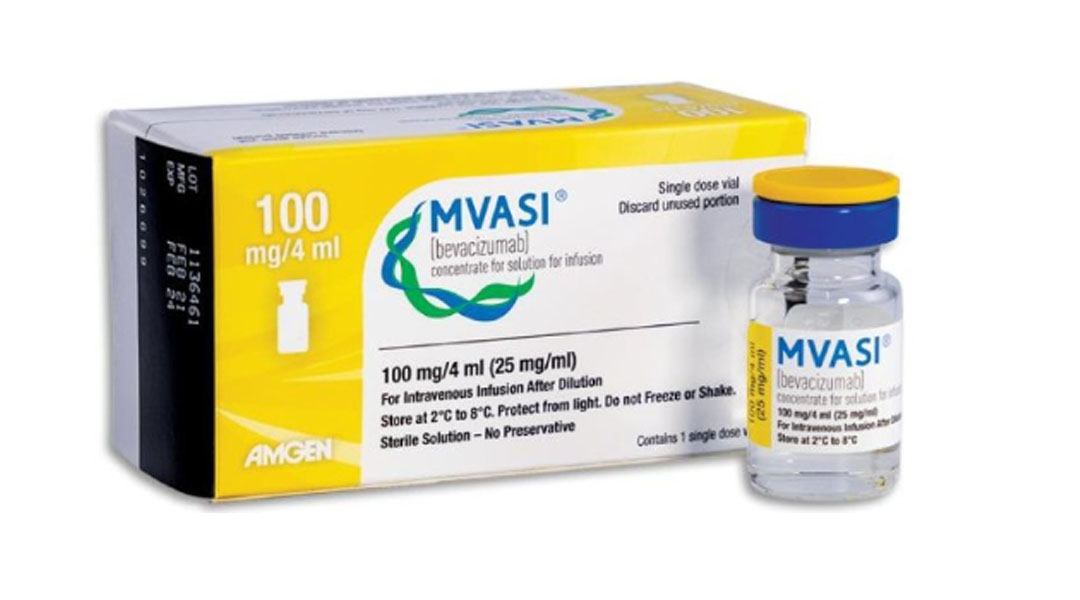 Dung dịch pha tiêm truyền Mvasi 100mg/4ml trị ung thư phổi, đại tràng ...