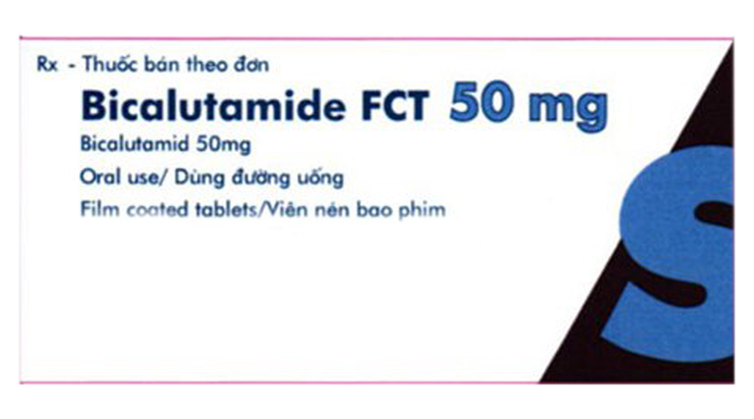 Bicalutamide FCT 50mg dùng phối hợp trong điều trị bệnh ung thư (4 vỉ x ...
