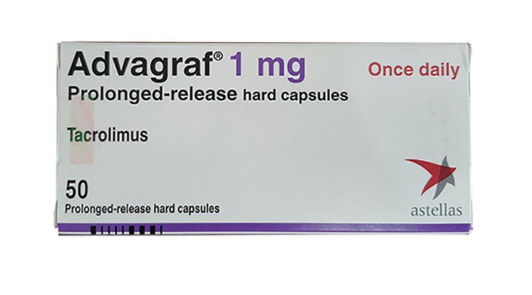 Advagraf 1mg phòng thải ghép gan, thận ở người nhận trưởng thành (5 vỉ ...
