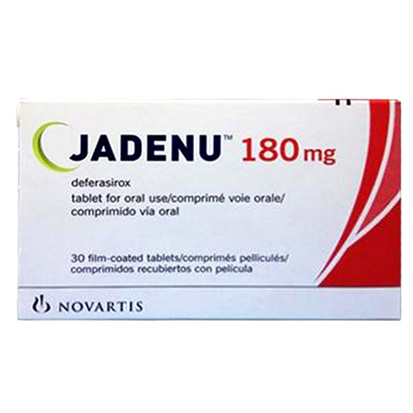 Jadenu 180 mg điều trị quá tải sắt mạn sau truyền máu ở bệnh ...
