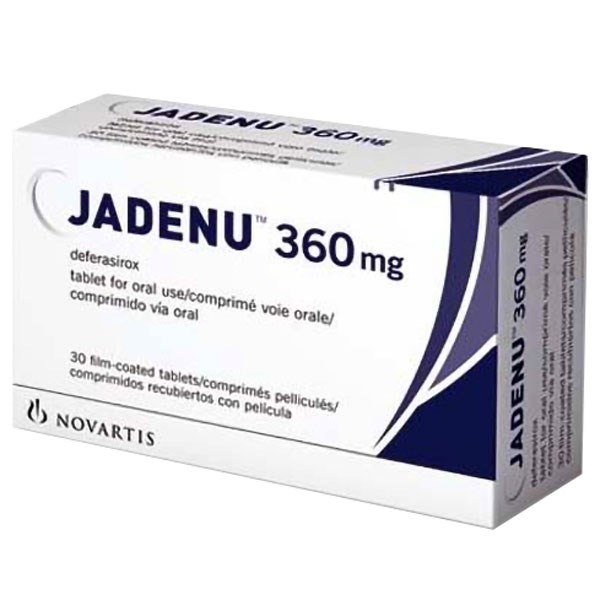 Jadenu 360 mg điều trị quá tải sắt mạn sau truyền máu ở thalassaemia (3 vỉ x 10 viên) - 02/2025 ...
